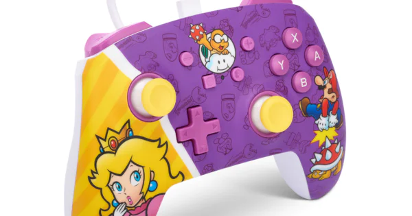 Control para Nintendo Switch Princess Peach